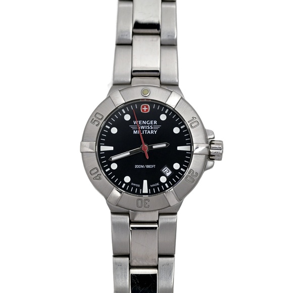 Wenger | Accessories | Wenger Swiss Military Ladies Divers Watch 99s ...